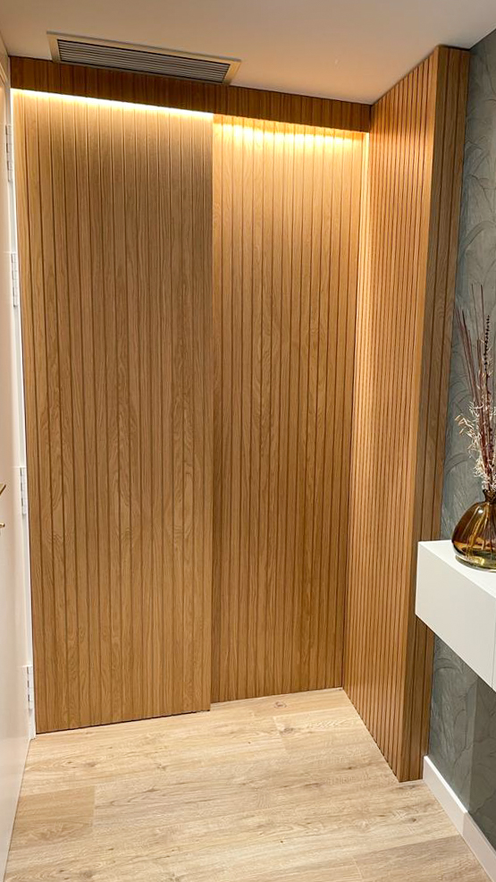 MUEBLE RECIBIDOR LISTONES - Xavi Coll Fusters - Fabricamos mobiliario a ...